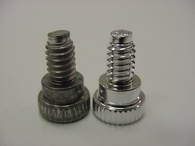 Electropolishing Stainless Steel Fasteners Polished Screws And Nuts